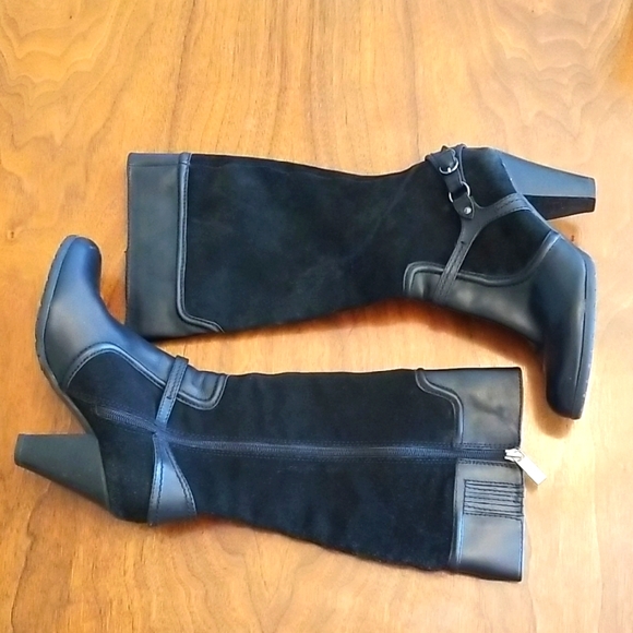 Naturalizer | Shoes | Naturalizer Carrie Suede Boot Black 8 | Poshmark